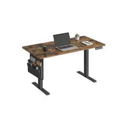 Songmics Schreibtisch Balok in Vintagebraun - (B)60 x (H)(72-120) x (T)140 cm | Gr.: onesize