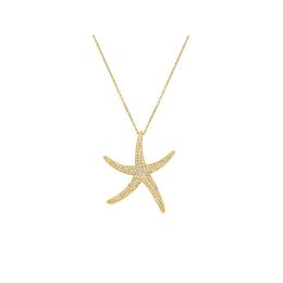 Luxenter Halskette Sirif mit 18 Karat Gelbgold-Finish &ndash; SIRIF | Gr.: onesize