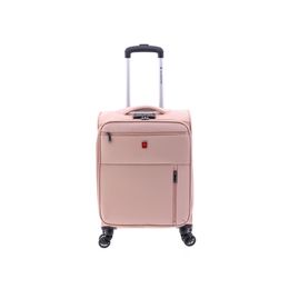 Gladiator 3700 4 Rollen Kabinentrolley 55 cm mit Dehnfalte pink | Gr.: onesize