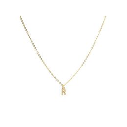 Luxenter Halskette Alphabet mit 18 Karat Gold-Finish &ndash; ALPHABET | Gr.: onesize