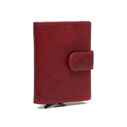 The Chesterfield Brand Prague Kreditkartenetui RFID Schutz Leder 7 cm rot | Gr.: onesize