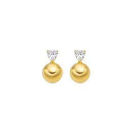 Luxenter Ohrringe Miora mit 18 Karat Gelbgold-Finish &ndash; MIORA | Gr.: onesize