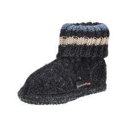 Haflinger Slippers girl size 27 Beige / Blue / Graphite / Blood red / White