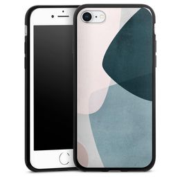 DeinDesign iPhone 8 Handy Slim Case extra d&uuml;nn Silikon Handyh&uuml;lle schwarz H&uuml;lle Painting Muster Boho Silikon Slim Case