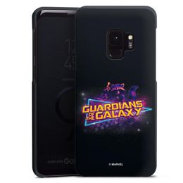 DeinDesign Galaxy S9 Handy Premium Case Smartphone Handyh&uuml;lle Schutzh&uuml;lle matt Guardians Of The Galaxy Marvel Logo Premium Case