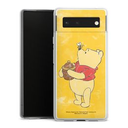 DeinDesign Google Pixel 6 Handy Silikon H&uuml;lle Case transparent Handyh&uuml;lle Disney Winnie The Pooh Official Licensed Product Silikon Case
