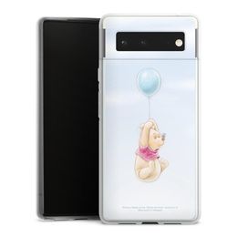 DeinDesign Google Pixel 6 Handy Silikon H&uuml;lle Case transparent Handyh&uuml;lle Winnie The Pooh Official Licensed Product Disney Silikon Case