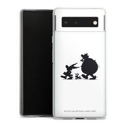 DeinDesign Google Pixel 6 Handy Silikon H&uuml;lle Case transparent Handyh&uuml;lle Official Licensed Product Obelix Asterix Silikon Case