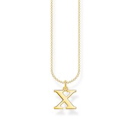 Thomas Sabo Kette 'X' Damen Gr&ouml;&szlig;e 45 gold