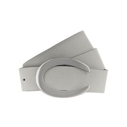 Vanzetti G&uuml;rtel Leder light grey | Gr.: 85 cm