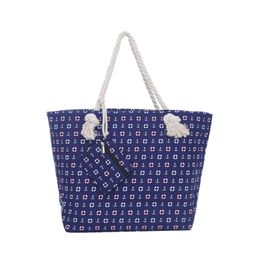 DonDon Strandtasche Damen Gr&ouml;&szlig;e One Size navy