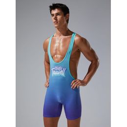 TAUWELL Athletic Underwear 'Fitness Wrestling' male size XXL Blue