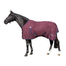 IRISh INNOVATION Outdoordecke Manchester, 50 g burgundy/navy 155 cm