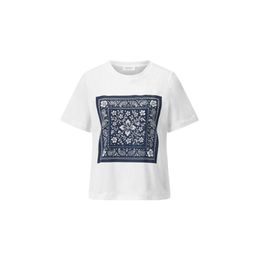 Rich & Royal Rich & Royal Shirt in wei&szlig; marine | Gr.: XS