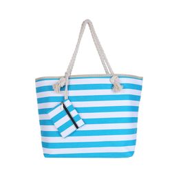 DonDon Strandtasche Damen Gr&ouml;&szlig;e One Size t&uuml;rkis