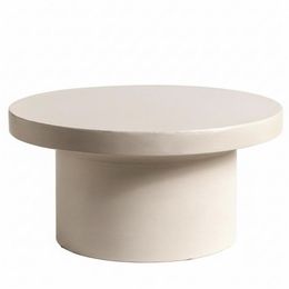 Mid.you Couchtisch, Kaschmir, Stein, rund, rund, 60x30x60 cm, Wohnzimmer, Wohnzimmertische, Couchtische