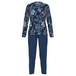 Mey Pyjama 'Nostalgia' Damen Gr&ouml;&szlig;e XXL dunkelblau Sommerkleid