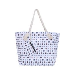 DonDon Strandtasche Damen Gr&ouml;&szlig;e One Size wollwei&szlig;
