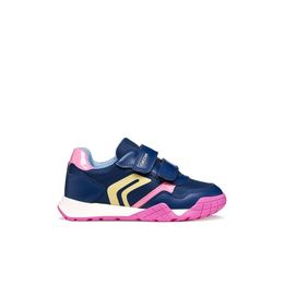 Geox Sneaker M&auml;dchen Gr&ouml;&szlig;e 32 blau / gelb / pink