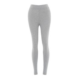 Organication Leggings Damen Gr&ouml;&szlig;e L graumeliert