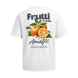 Neverless Shirt 'Frutti d' italia' Herren Gr&ouml;&szlig;e L wei&szlig;