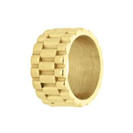Lucardi Ring Herren Gr&ouml;&szlig;e 69 gold