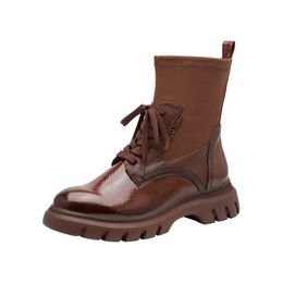 Marco Tozzi Stiefelette in COGNAC PAT.CB. | Gr.: 40