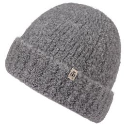 Roeckl M&uuml;tze 'CLASSIC BOUCL&Eacute;' Damen Gr&ouml;&szlig;e one size beige / grau