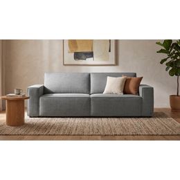 LOUNGE Schlafsofa in Dunkelgrau von BRUNO | Gro&szlig;, bequem & seitlich ausklappbar