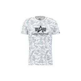 Alpha Industries Shirt 'Basic Logo' male size XXL White