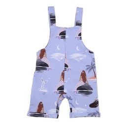 Walkiddy Latzhose 'Walkiddy - Mermaids Romper' M&auml;dchen Gr&ouml;&szlig;e 50/56 flieder