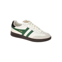 Gola Sneaker low 'Gola Cyclone Schuhe Sneakers wei&szlig; gr&uuml;n Herren CLB743' Herren Gr&ouml;&szlig;e 45 wei&szlig;