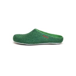 MagicFelt Slippers 'Filz' female size 37 Dark green