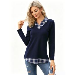 KoJooin Top female size M Dusty blue