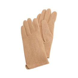 s.Oliver Full Finger Gloves female size M Sand