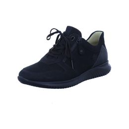 Hartjes Athletic Lace-Up Shoes 'Sneaker Low Damen 162.1112/99 01.01 Echtleder in schwarz' female size 41 Black