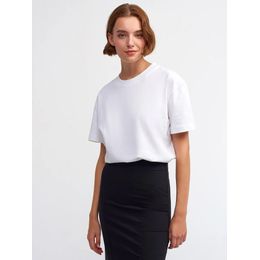 Dilvin Shirt 'T-Shirts' Damen Gr&ouml;&szlig;e L wei&szlig;