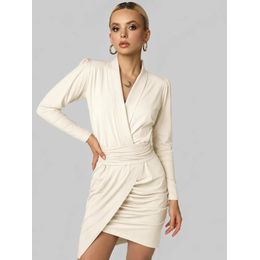 Madnezz House Kleid Damen Gr&ouml;&szlig;e 40 ecru Sommerkleid