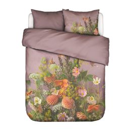 Essenza Bettbezug 'Phaea' Herren Gr&ouml;&szlig;e 200x200 + 2x 80x80 cm mischfarben / rosa