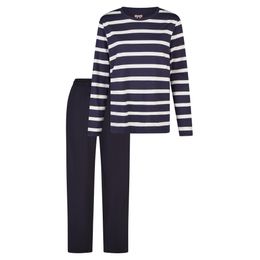 Ammann Pyjama 'Mix & Match' Damen Gr&ouml;&szlig;e 4XL dunkelblau Sommerkleid