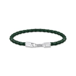 Thomas Sabo Armband Herren Gr&ouml;&szlig;e 17 gr&uuml;n / silber