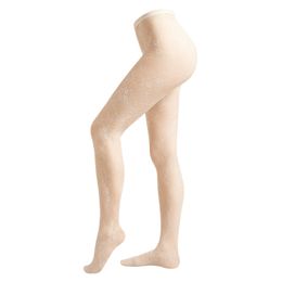 CALZEDONIA Strumpfhose Damen Gr&ouml;&szlig;e XS/S wei&szlig;