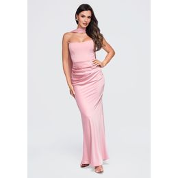 Ombre Abendkleid 'LA-OM-DLR415' Damen Gr&ouml;&szlig;e 36 rosa Sommerkleid