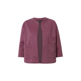 Ulla Popken Jacke Damen Gr&ouml;&szlig;e XL/XXL oliv / pink / schwarz Sommerjacke