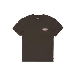 Billabong Shirt 'Diamond Vision' male size M Light beige / Dark grey / Salmon / Black denim