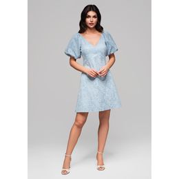 Ombre Kleid Damen Gr&ouml;&szlig;e 38 hellblau Sommerkleid