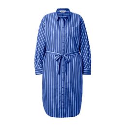 Studio Untold Blusenkleid Damen Gr&ouml;&szlig;e 54/56 saphir / wei&szlig; Sommerkleid