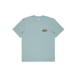 Billabong Shirt 'Diamond Vision' male size M Pastel blue / Lobster / Black