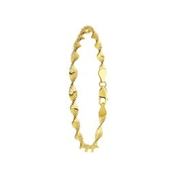 Lucardi Armband 'Basic' Damen Gr&ouml;&szlig;e 19 gold