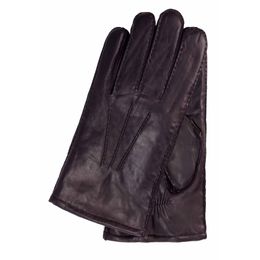 Gretchen Fingerhandschuhe Herren Gr&ouml;&szlig;e S/M dunkelbraun